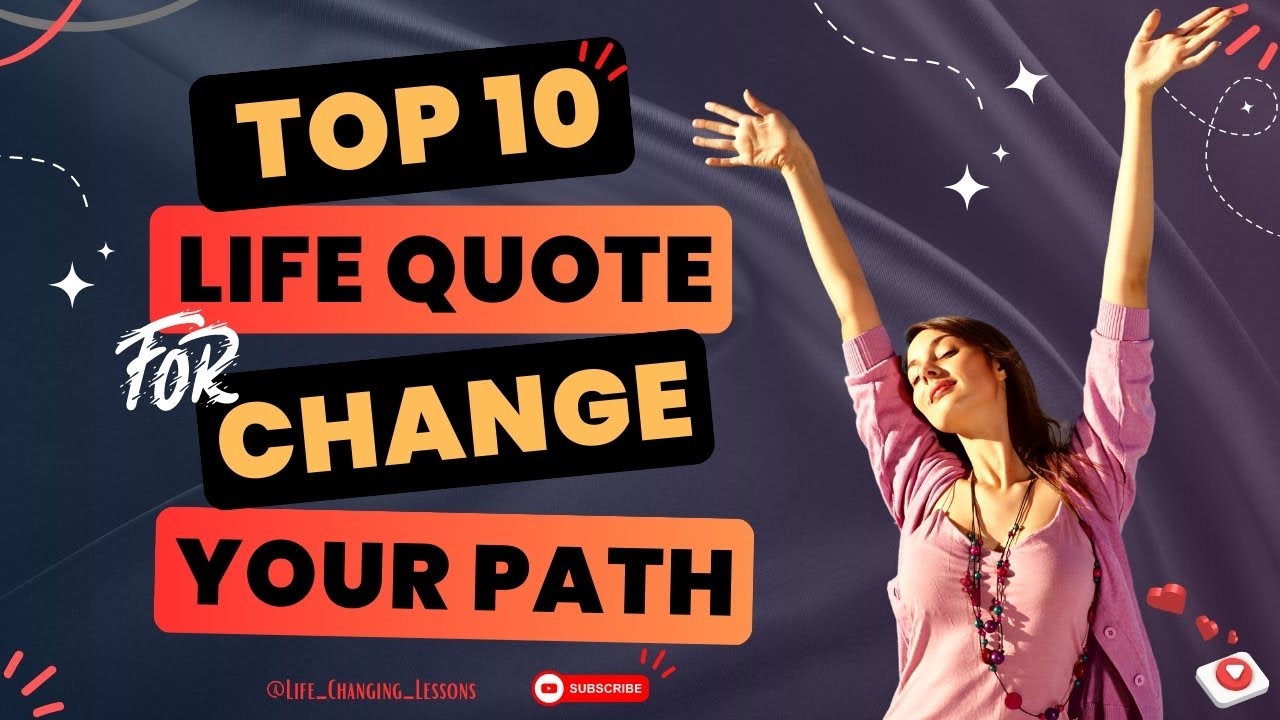 Top 10 Quotes That Transformed My Life Creating Meaning and Purpose ...