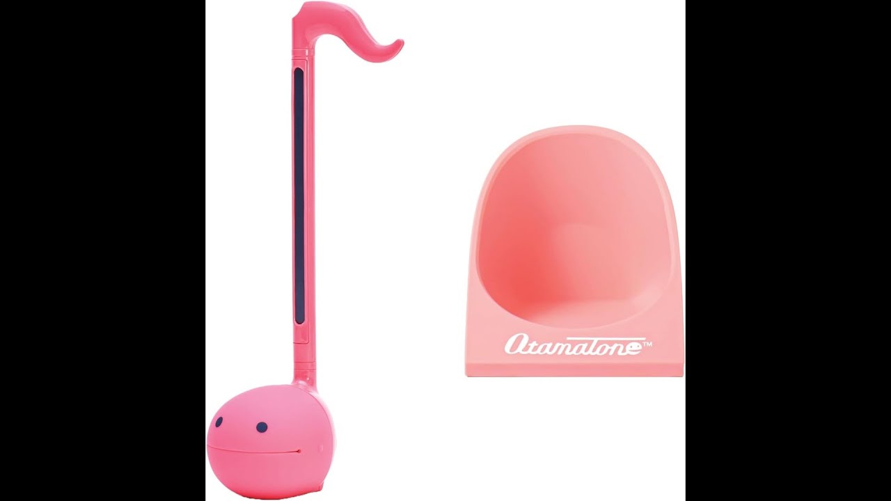 Otamatone Hot Pink with Stand: Musical Instrument Toy - YouTube