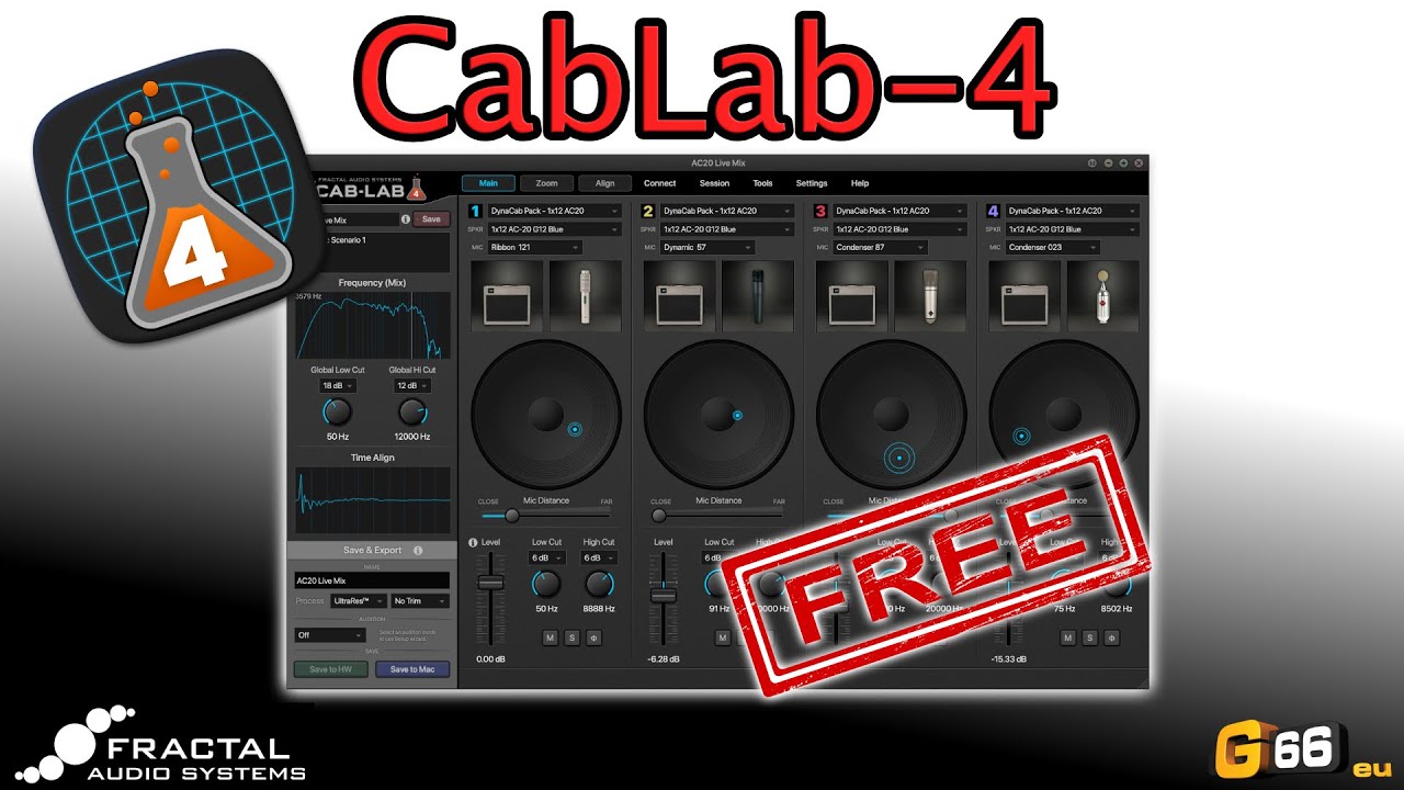 Fractal Audio: CabLab-4 FREE!! - YouTube