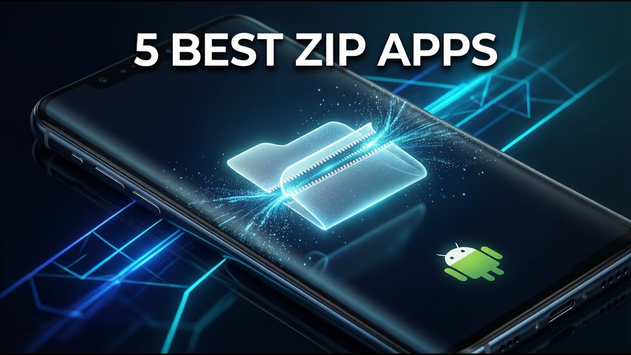 5 Best Apps to Extract ZIP Files on Android (Fast & Free) - YouTube