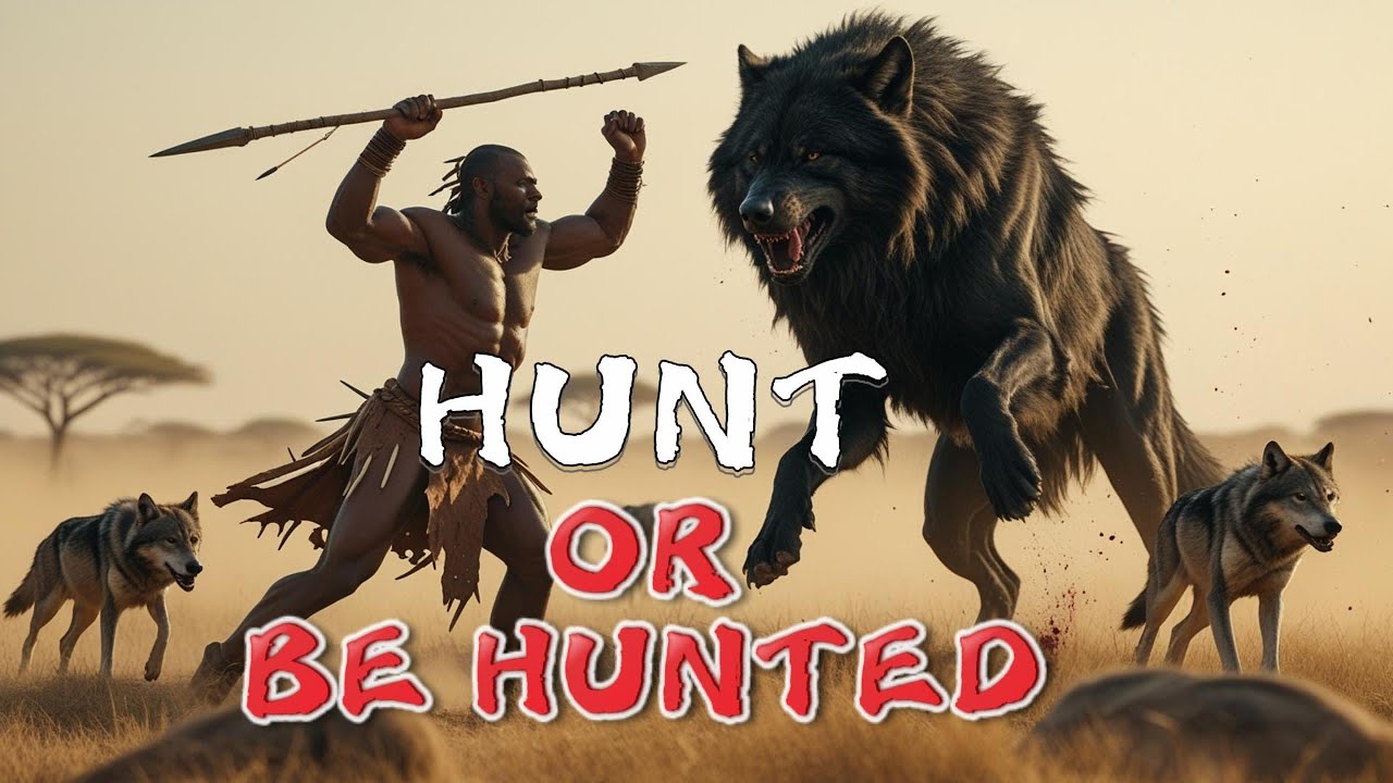 Life 21,500 Years Ago | Man and Wolves vs Giant Dire Wolves – Epic ...