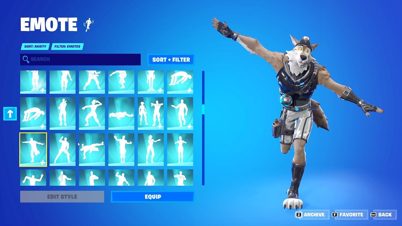 All Fortnite Tiktok Emotes and Icon Series Emotes and Dances Wendell ...