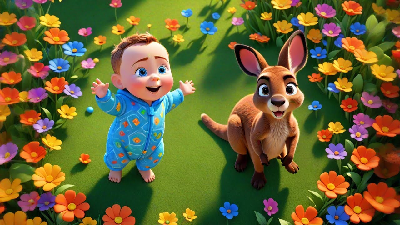 Baby and the Kangaroo | Animal Songs for Kids | Nursery Rhymes and Baby ...