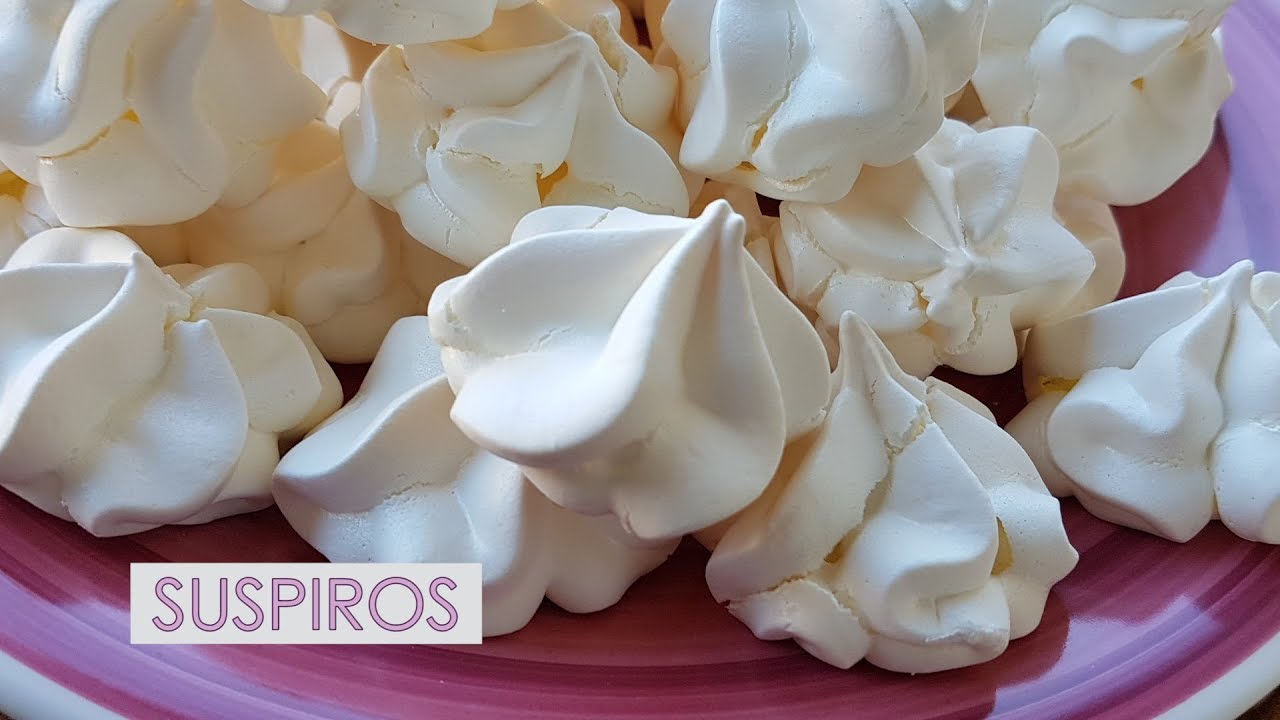 Receta de Merengue Suizo hechos suspiros - tutorial paso a paso - YouTube