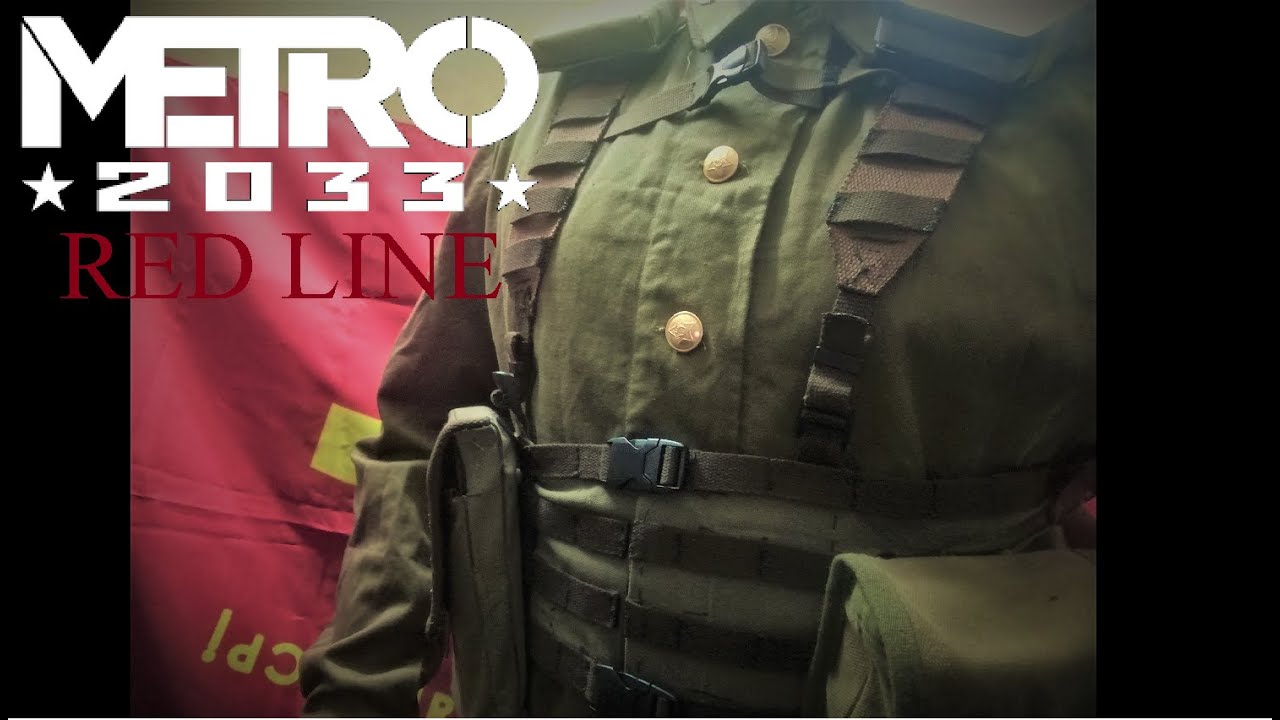 METRO 2033 RED LINE cosplay - Chest Rig - YouTube