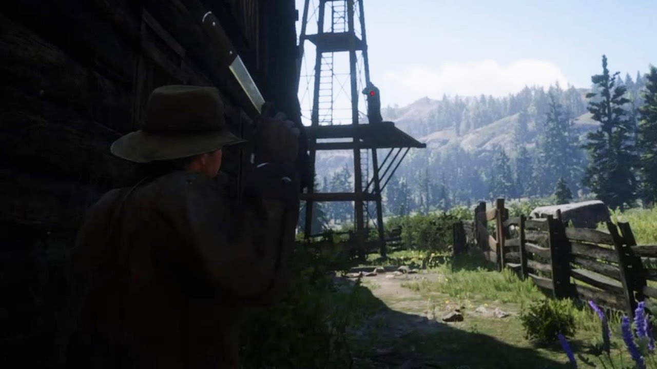Clearing Hanging Dog Ranch with Throwables : Red Dead Redemption 2 ...