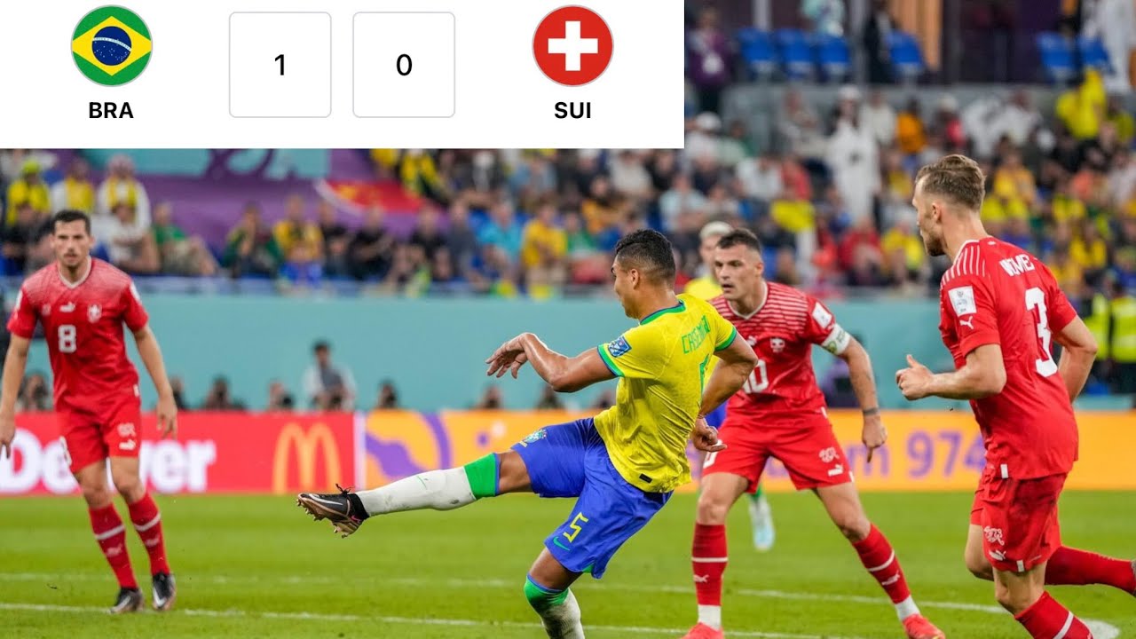 Brazil 🇧🇷 vs Switzerland 🇨🇭! FIFA World Cup Qatar 2022 | Match ...