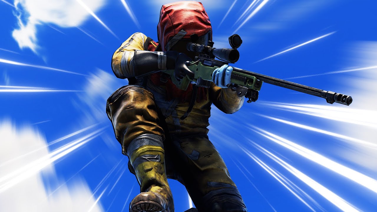 Zerging roof campers in Rust... - YouTube