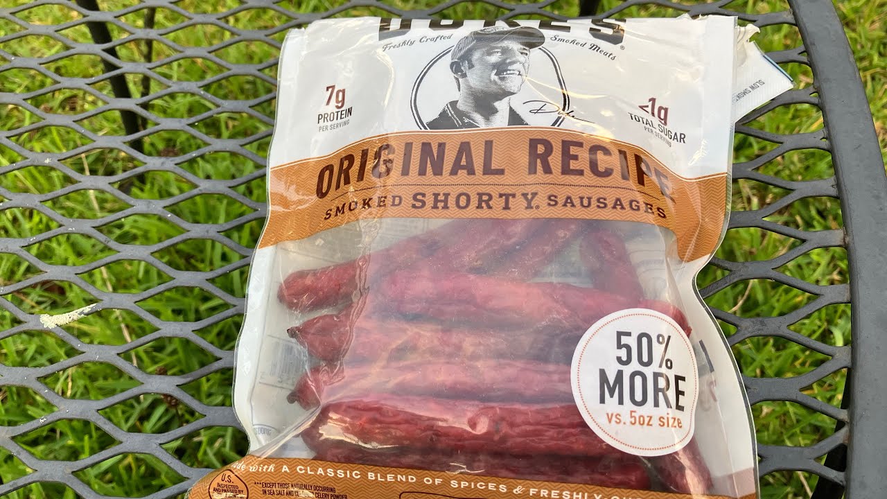 Duke’s Original Recipe Smoked Shorty Sausages gluten free meat sticks ...