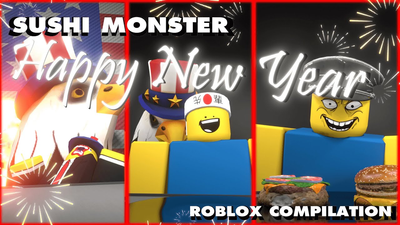 Sushi Monsters roblox animation meme New Year Compilation - YouTube