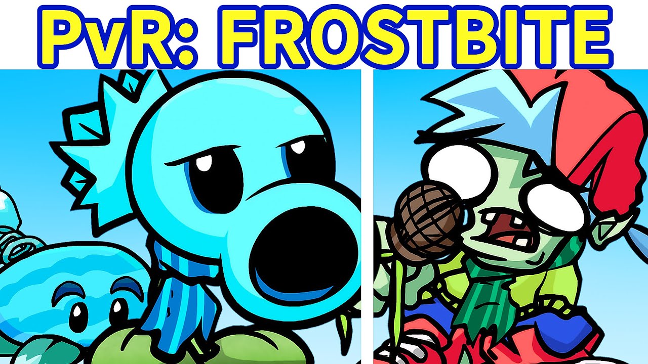 Friday Night Funkin': Plants VS Rapper: Frostbite (VS Snow Pea & Ice ...