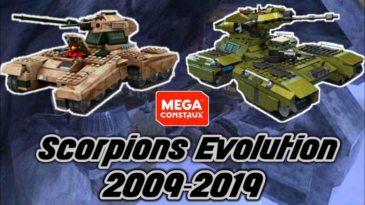 Scorpion Evolution 2009-2019 (Halo Mega Construx) - YouTube