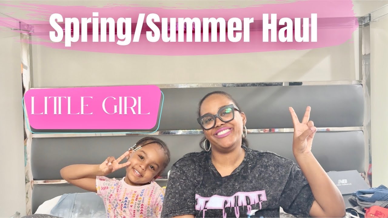 GIRL’S SPRING/SUMMER CLOTHING HAUL! - YouTube