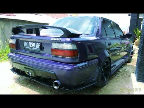 modifikasi mobil toyota ae92.corolla twincam..super kereen.OTOGENIC GARAGE AUTO CUSTOM MODIFIKASI