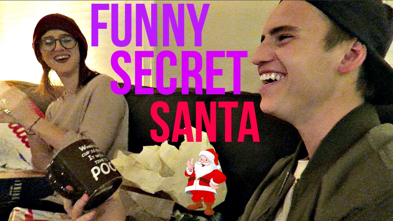 FUNNY SECRET SANTA! - VLOGMAS DAY 22 - YouTube