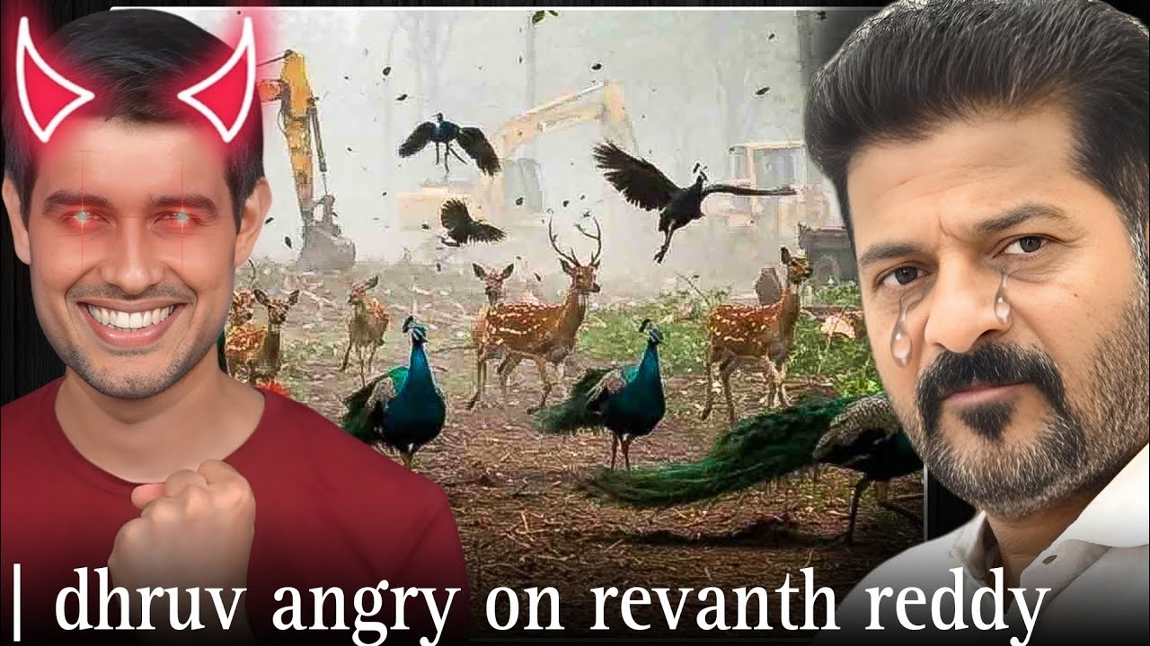 Dhruv rathee angry on revanth reddy 😡 - YouTube
