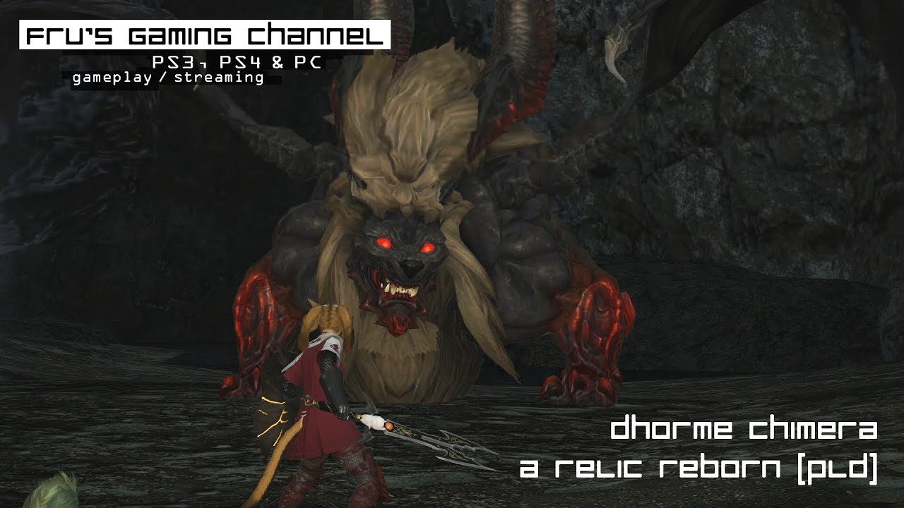 FINAL FANTASY XIV: ARR - A Relic Reborn: The Chimera | PLD | PS4 - YouTube