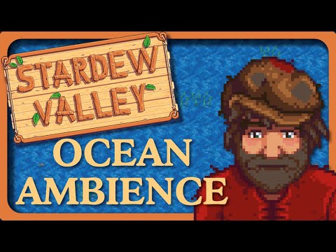 Stardew Valley Ocean Ambience 1HR | Sleep Aid | ASMR