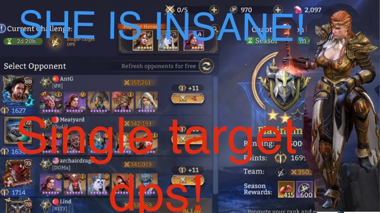 The Setup that will win every single target dps battle in arena ...