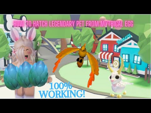 How to hatch legendary pet in adopt me MYTHICAL EGG *WORKING!!!* - YouTube