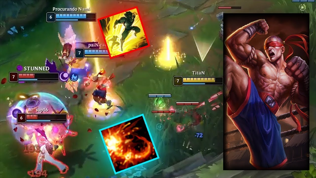 LEE SIN KICK FLASH - YouTube