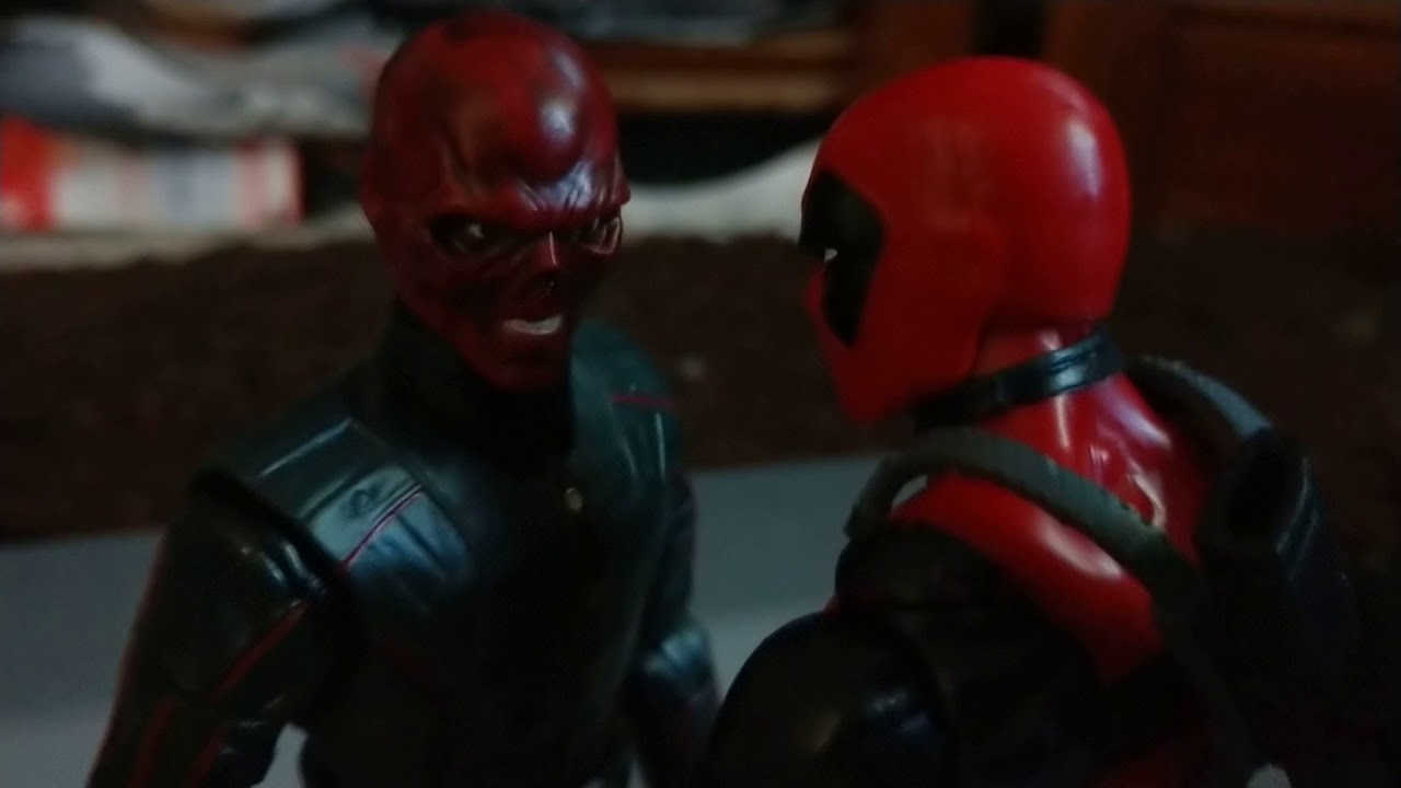 Deadpool vs Red Skull - YouTube