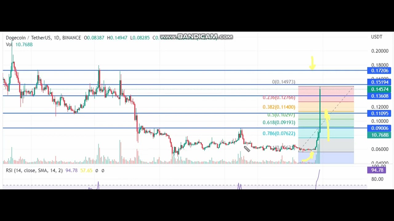 Dogecoin (DOGE) Price Analysis - Dogecoin Price Chart (DOGE/USD) - YouTube