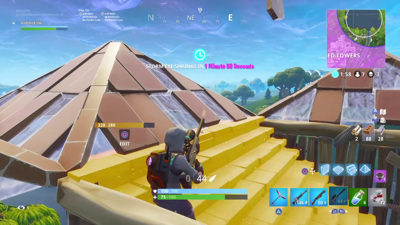 Fortnite 5 kill solo win - YouTube