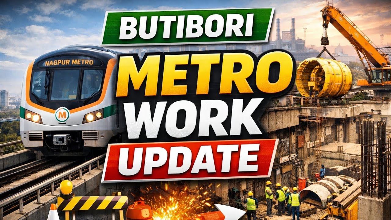 Butibori Metro Work Update 🚇 | काम कितनी तेजी से चल रहा है? | Latest ...