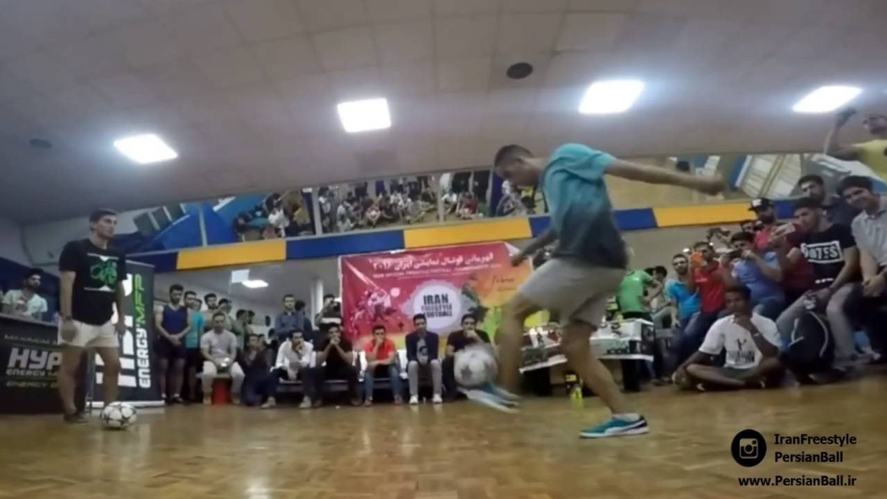 Ahmadreza vs Esimo (FINAL) iran freestyle football championship 2016 - YouTube