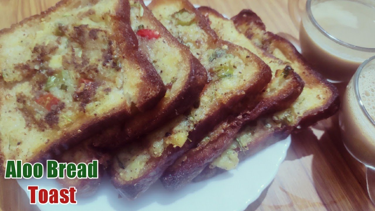 Aloo Bread Toast | మృదువైన మరియు క్రిస్పీ బంగాళాదుంప బ్రెడ్ టోస్ట్ ...