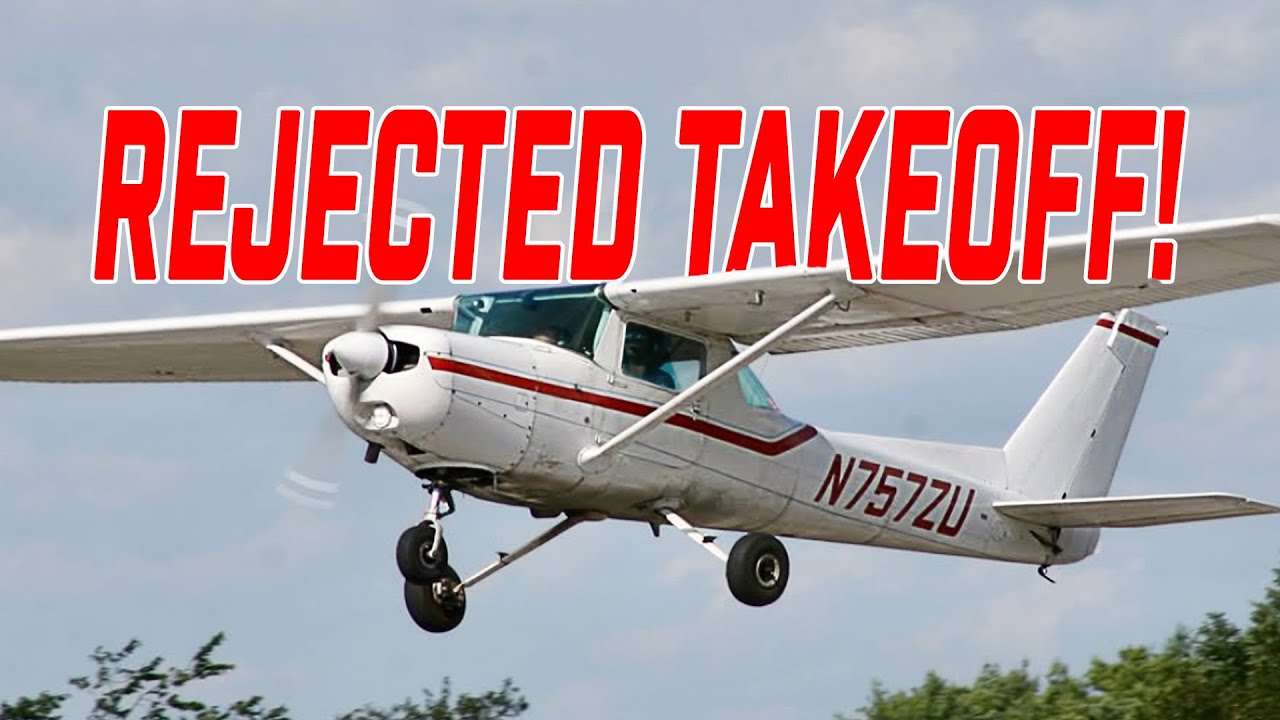 My FIRST Rejected Takeoff! - YouTube