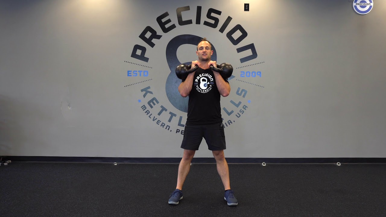 Double Kettlebell Dead Clean - YouTube