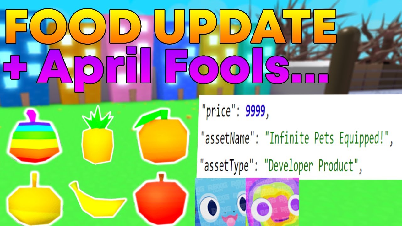 New Fruits leak + April Fools Update Leaks! (Roblox PSX) - YouTube