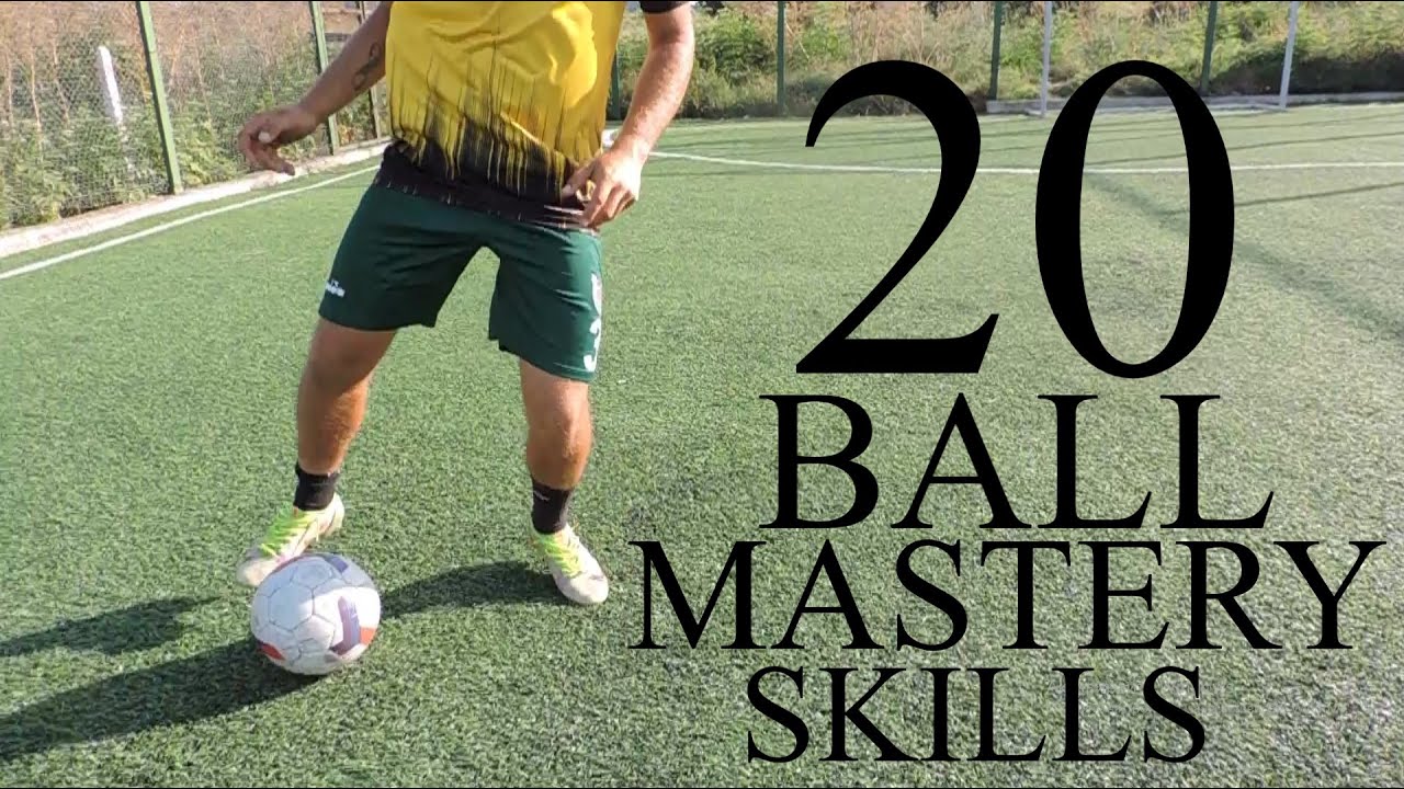 20 EXERCISES / BALL MASTERY & BALL CONTROL ! - YouTube