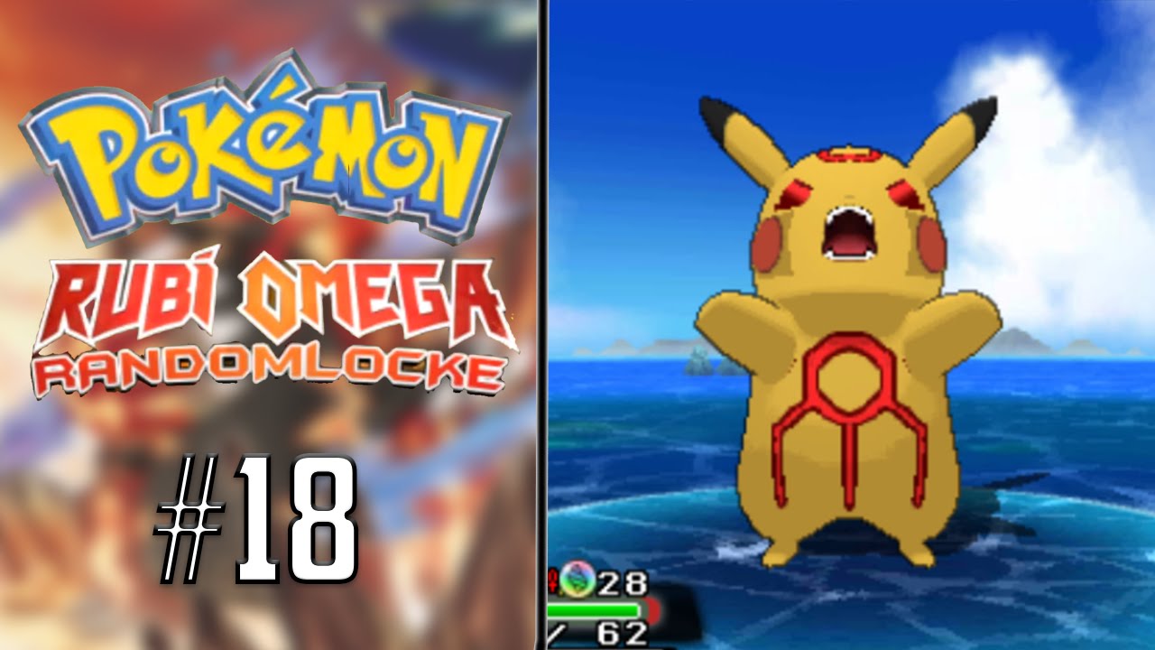 Pokémon Rubí Omega Randomlocke Ep.18 - PIKACHU OMEGA - YouTube