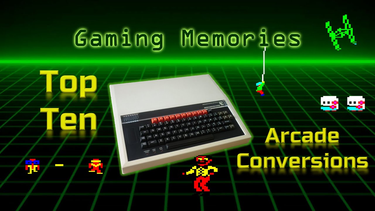 Gaming Memories: Top 10 BBC Micro Arcade Conversions - YouTube