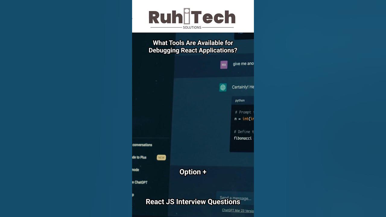 React Js Tools For Debugging Reactjsinterviewquestions Reactjstutorial Reactjs Job Youtube