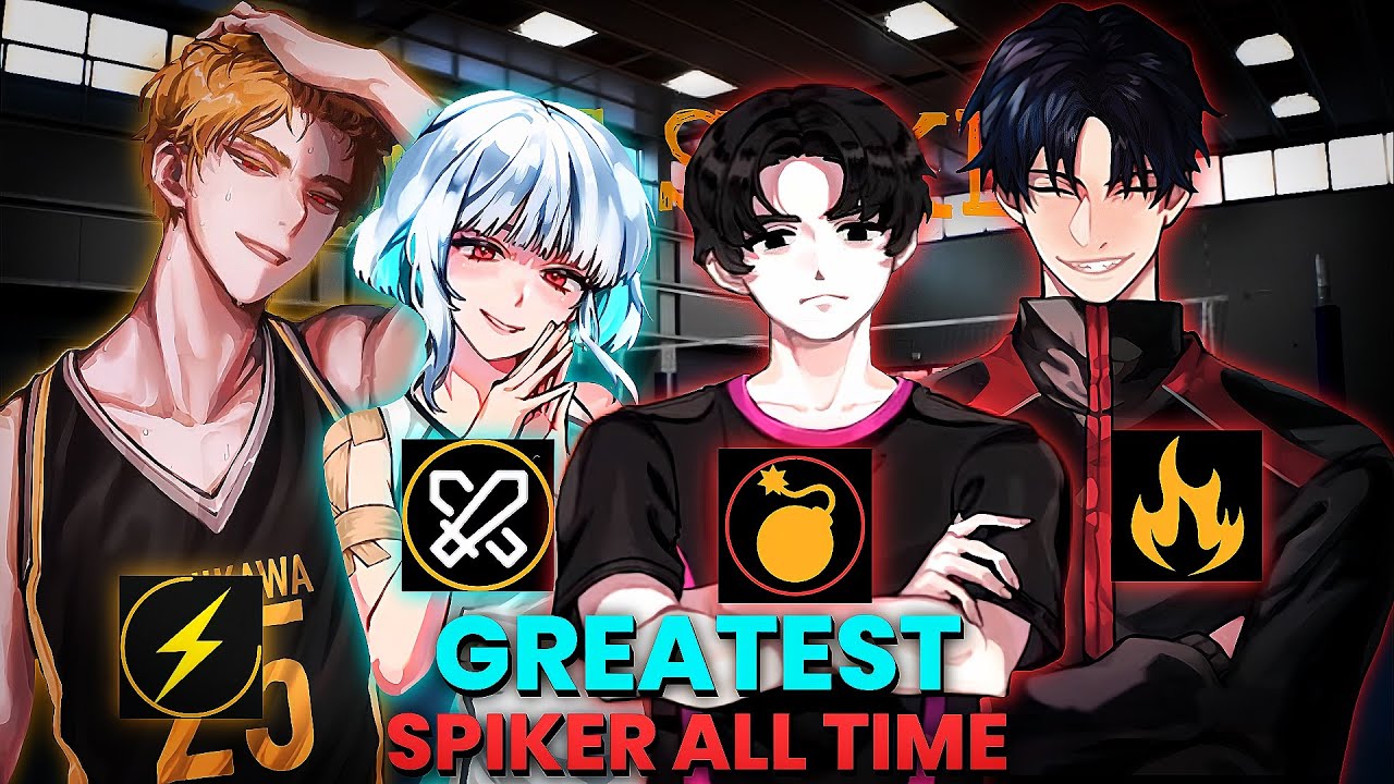 The Spike Volleyball !! 3x3 !! The Greatest Spiker All Time ...