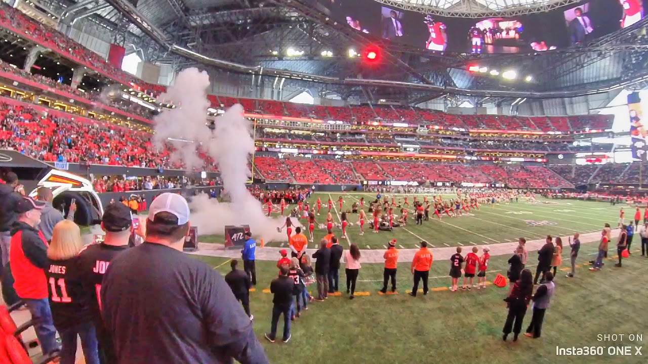 Atlanta Falcons Final Player Entrances Row 2 - YouTube