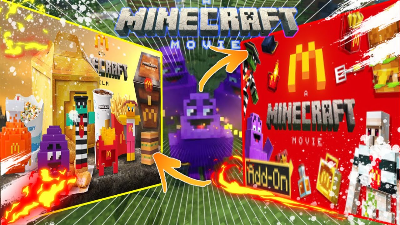 McDonald’s ADDON และ Unboxing Skin Minecraft x McDonald’s / Minecraft ...