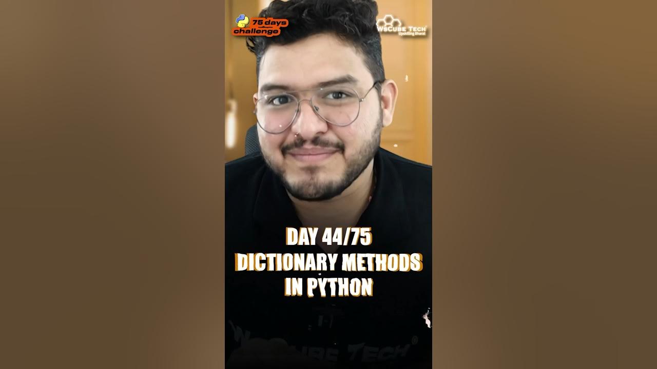 Python Dictionary Method Explained 4475 Days 🔥 Shorts Youtube