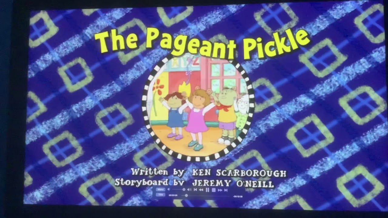 Arthur the pageant pickle title card - YouTube