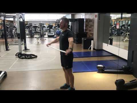 Shoulder Mobility PVC Circles - YouTube
