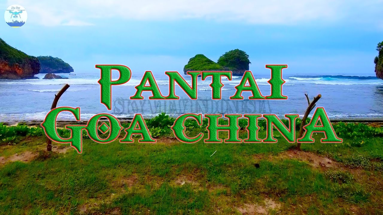 Pantai Goa China Malang Selatan by Sky View Indonesia - YouTube