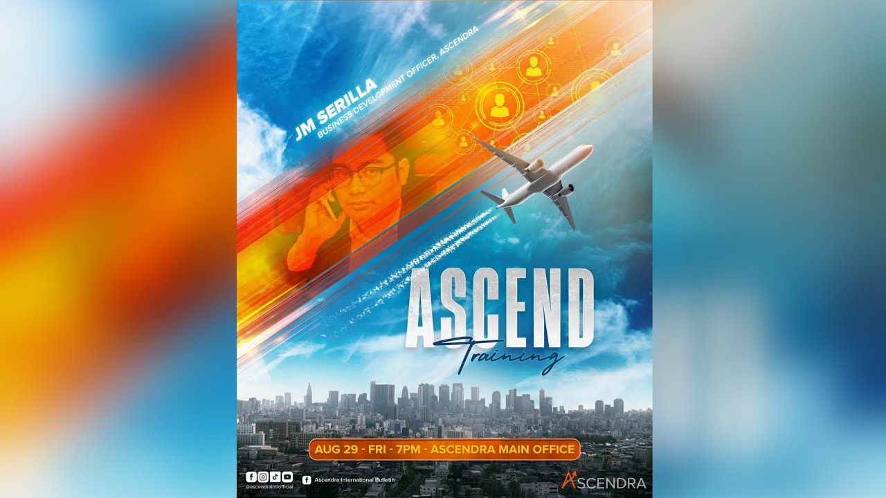 Ascendra International Training Lift Off 3 "COMMUNICATE" By BDO Sir JED ...