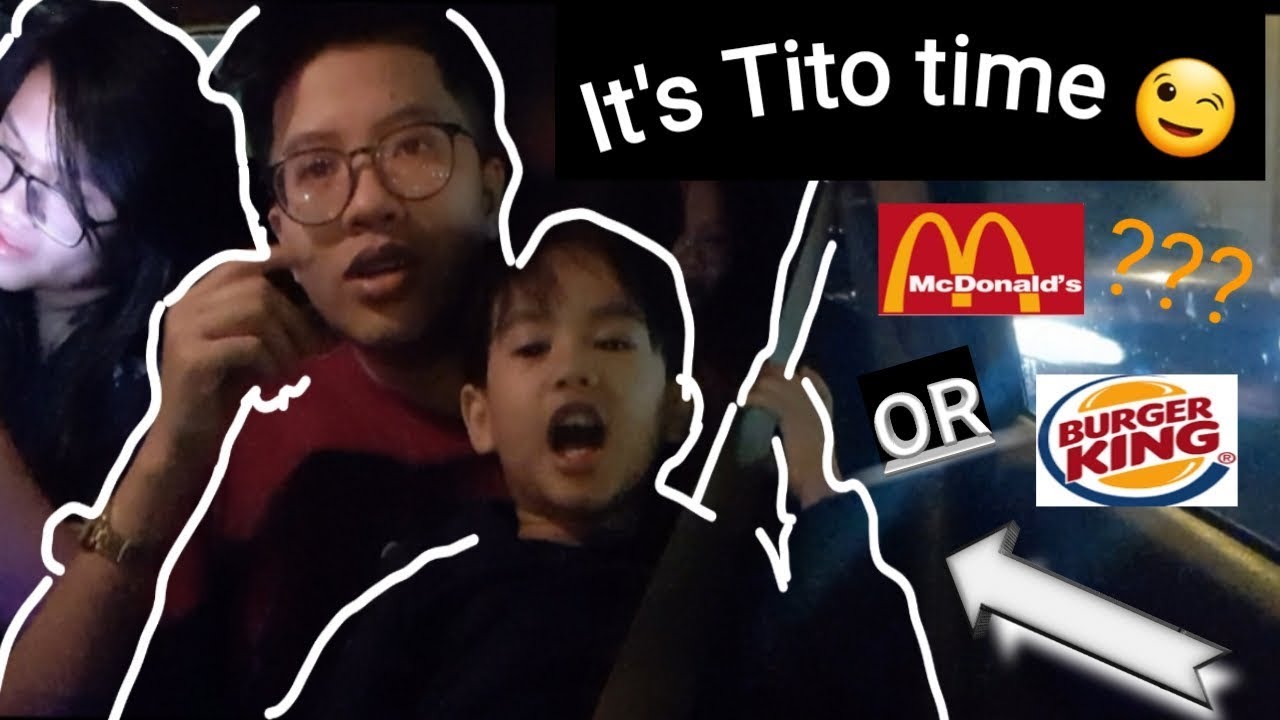 I'TS TITO TIME! MAG MCDO DAW KAMI 😂 - YouTube