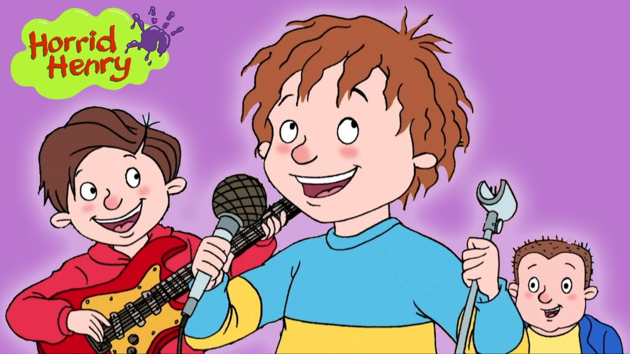 Horrid Henry the ROCKSTAR 🎸 Picture Book Video Stories with Music ...