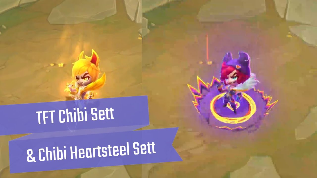 TFT Set 10 Chibi Sett & Chibi Heartsteel Sett Tacticions | Teamfight ...