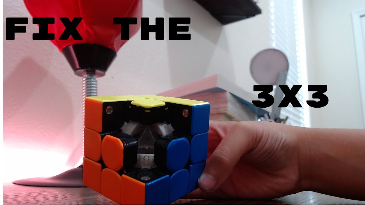 How to Fix a 3x3 Rubiks Cube - YouTube